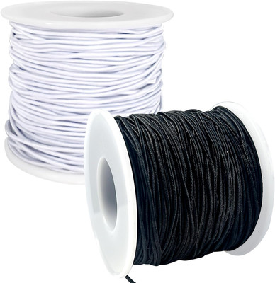 Elastic String for Bracelets, 2 Rolls 1Mm Sturdy Bracelet String Total ...
