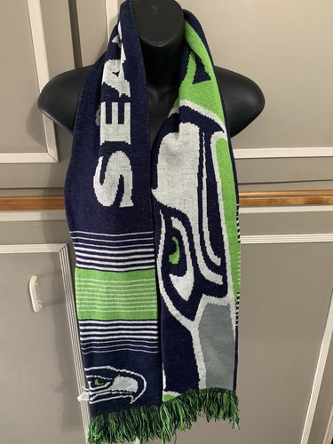 Seattle Seahawks Knit Winter Neck Scarf 65" | eBay