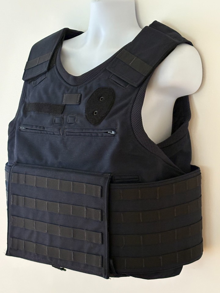 SAFARILAND Tactical Plate Rack Armor Carrier 2XL 2515-3017 Navy ...