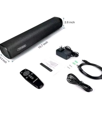 Top Vision Sound Bar For TV, Sound Bar with built in Subwoofer, Wired ...