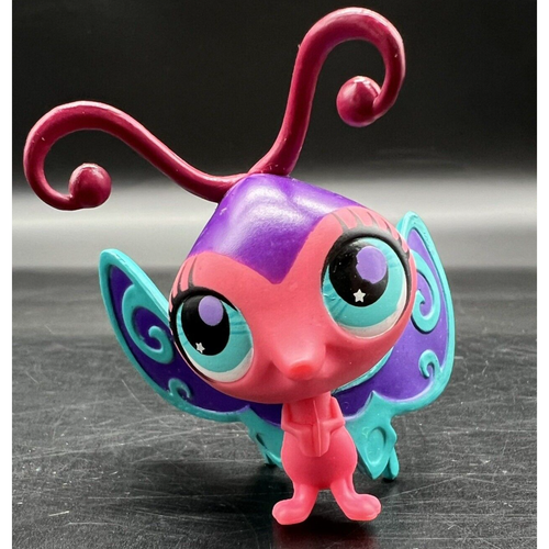 Littlest Pet Shop LPS Sweetest Picnic Butterfly #3286 Figure Blue ...