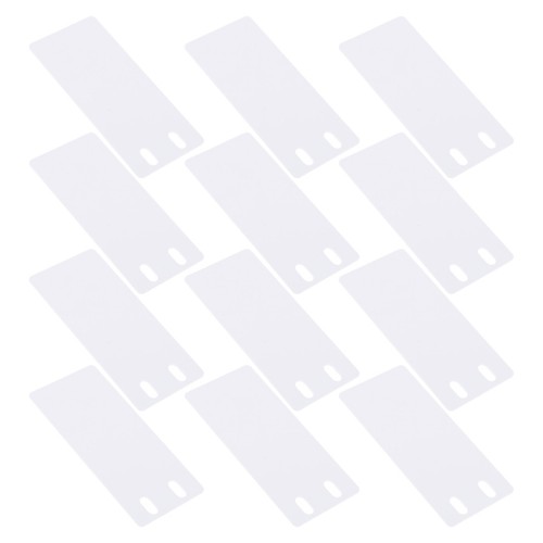 50 Pcs Plastic Cable Tags Waterproof Cord Identification Blank Label ...
