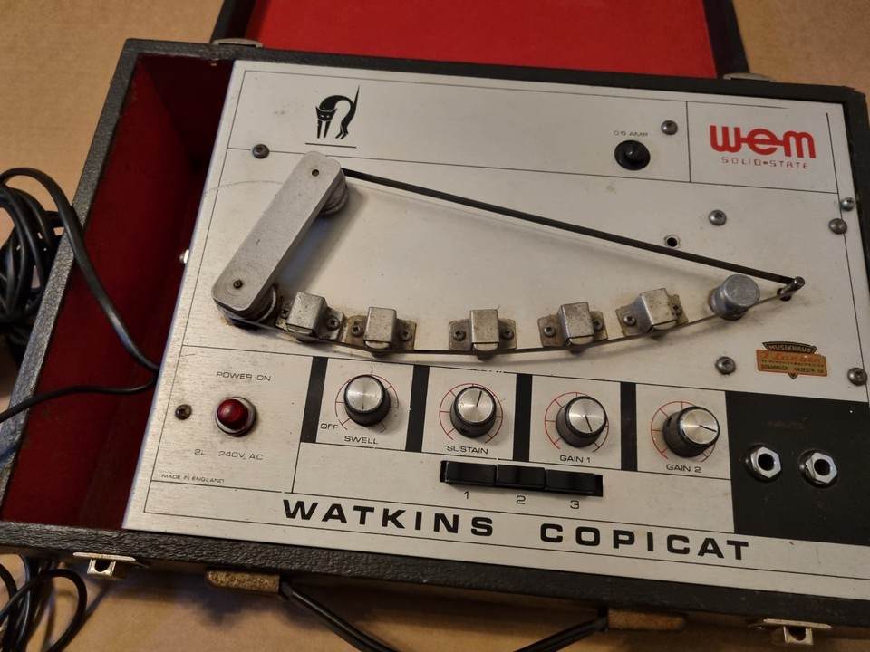 Vintage 1970's Wem Watkins Copicat MK3 Tape Echo Delay | eBay UK