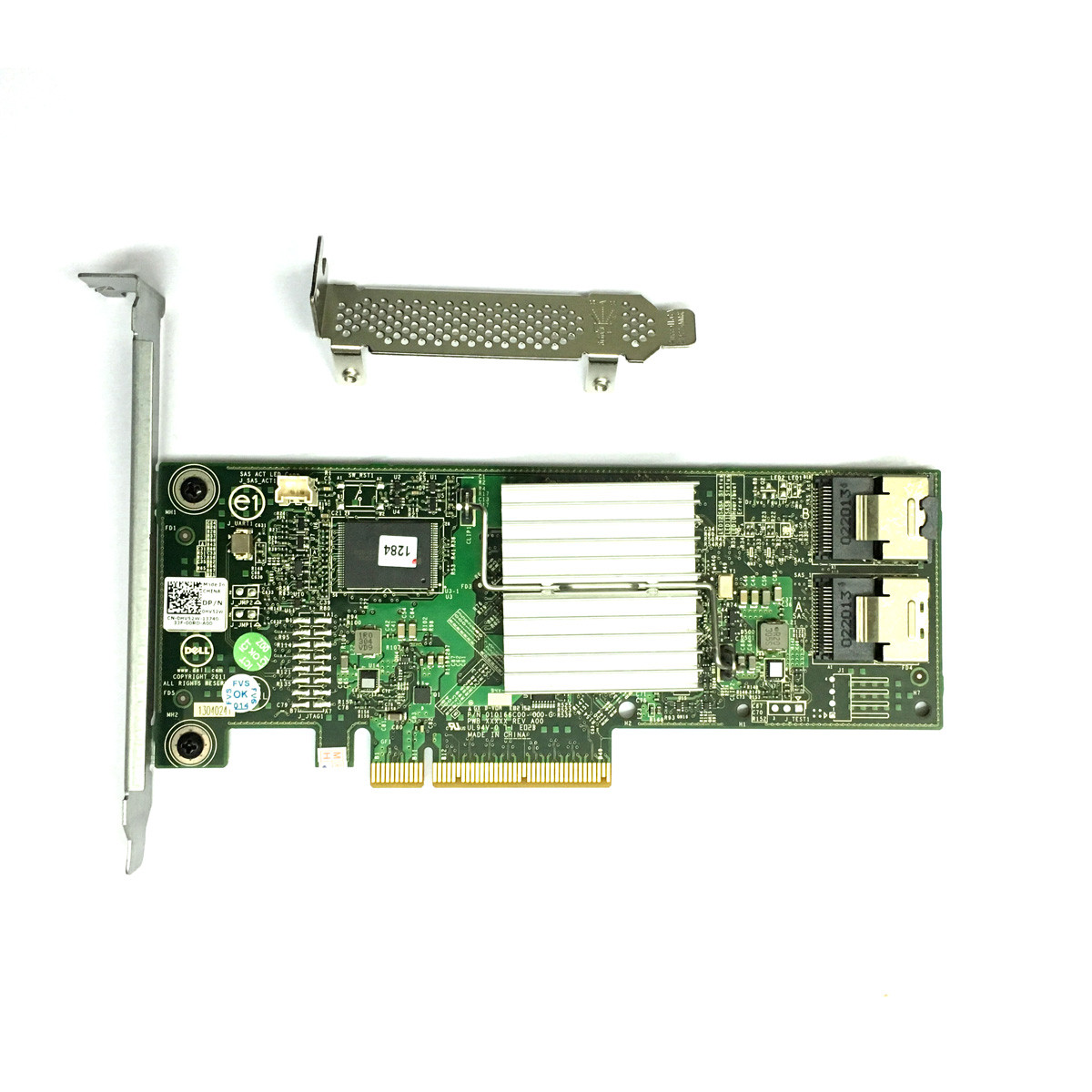 Dell Perc H310 SATA / SAS HBA Dual 6Gbps Internal PCIe x8 RAID Storage ...