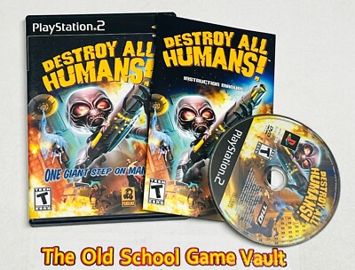 Destroy All Humans - Complete PlayStation 2 PS2 Game CIB | eBay