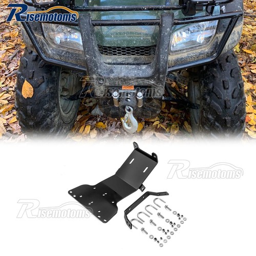 Fit for 2000-2007 HONDA RANCHER 350/400 Heavy-Duty Steel Winch Mounting ...