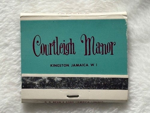 Courtleigh Manor Resort Hotel Full Matchbook Kingston Jamaica WI West ...