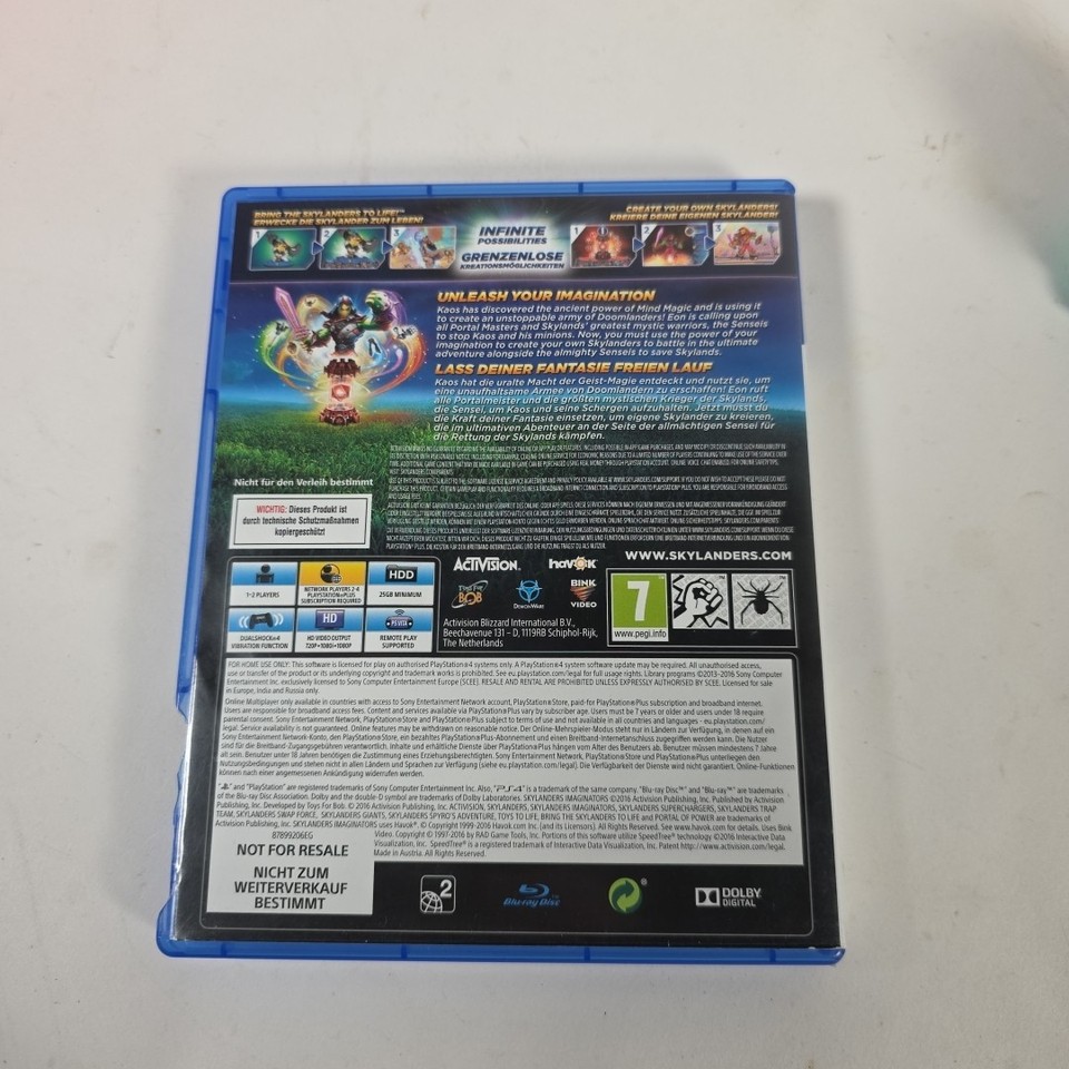 Skylanders Imaginators PlayStation PS4 Video Game Bundle W Game Portal ...