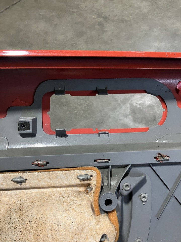 98-2010 VW Volkswagen Beetle Orange Door Panel Set Damaged | eBay