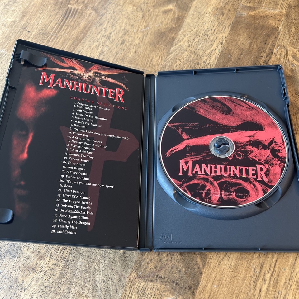 Manhunter (DVD, 2001) ONE OWNER / UNWATCHED MINT - FREE SAME DAY ...