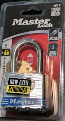 Master Lock 5DLF Laminated Steel Padlock, ⚠️CLEARANCE PRICE⚠️ | eBay