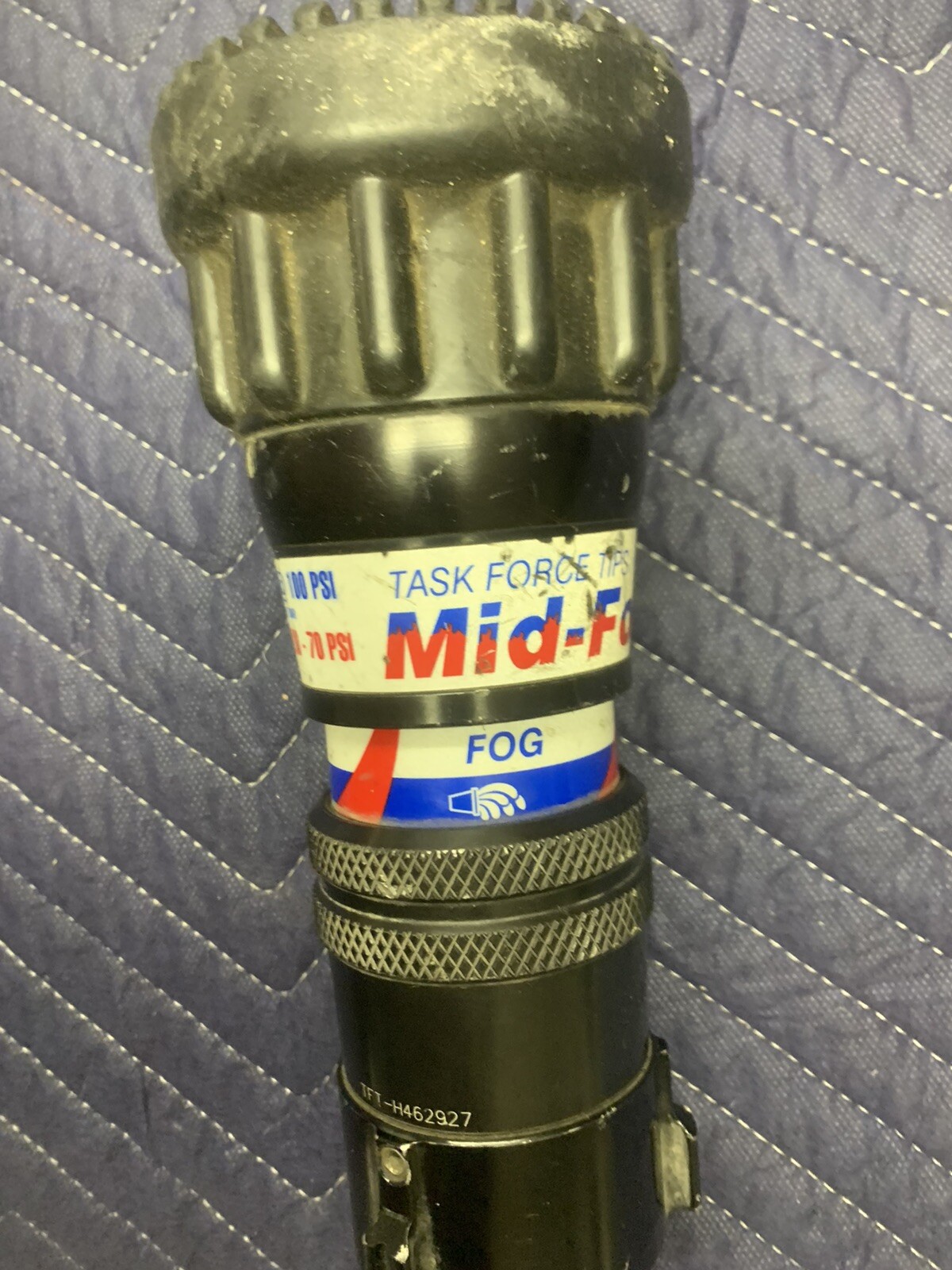 1.5 TFT Task Force Tips Mid-Matic Fire Hose Nozzle 70-200GPM Tested ...