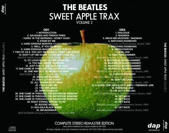 THE BEATLES / SWEET APPLE TRAX VOL.1.2.3 - STEREO REMASTER(6CD) in ...