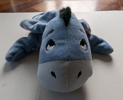 Rare Disney Winnie The Pooh Eeyore Hand 10" Plush Puppet | eBay