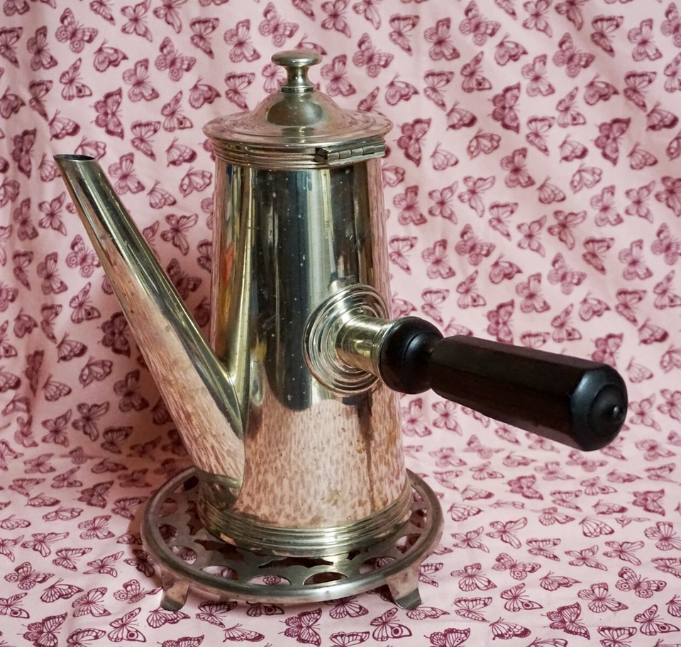 Alter Kaffeekocher Kakaokocher f Herd SAM Lux Company Avive ...