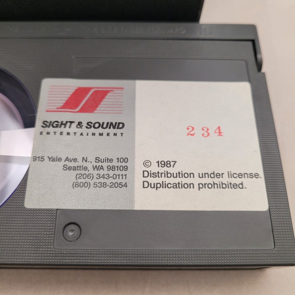 Betamax Cassette Pop Trax Video Music Tape Beta Sight Sound TV 80s 1986 ...
