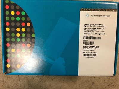 Agilent Technologies Hybridization Gasket Slide Kit 5 G2534-60011 ...