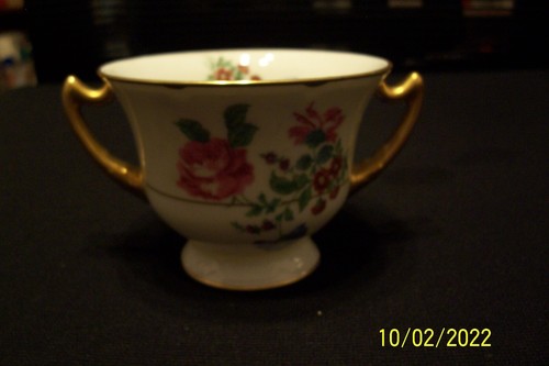 Limoge 2 Handled Tea Cup by The E.B. Taylor Company - Richmond, Va. | eBay