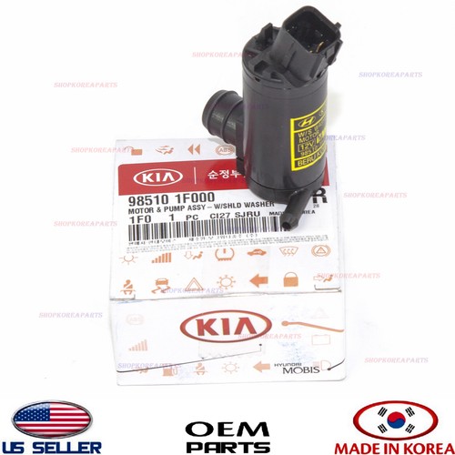 OEM Windshield Washer Pump GENUINE for VARIOUS HYUNDAI KIA 985101F000 ...