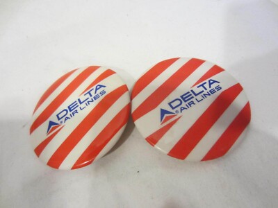 DELTA AIRLINES unaccompanied minor button pins 2 VINTAGE | eBay