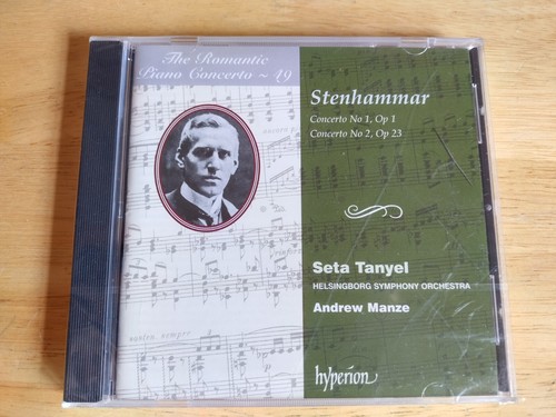 Seta Tanyel CD - Stenhammar: Piano Concertos Nos 1 & 2 [SEALED / FAST ...