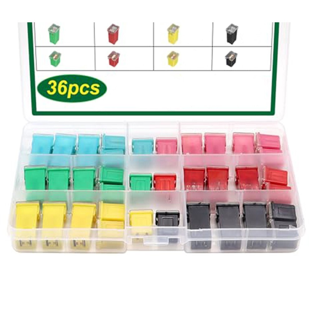 Car Fuse Assortment Kit Easy To Identify Fire Resistant Injection ...