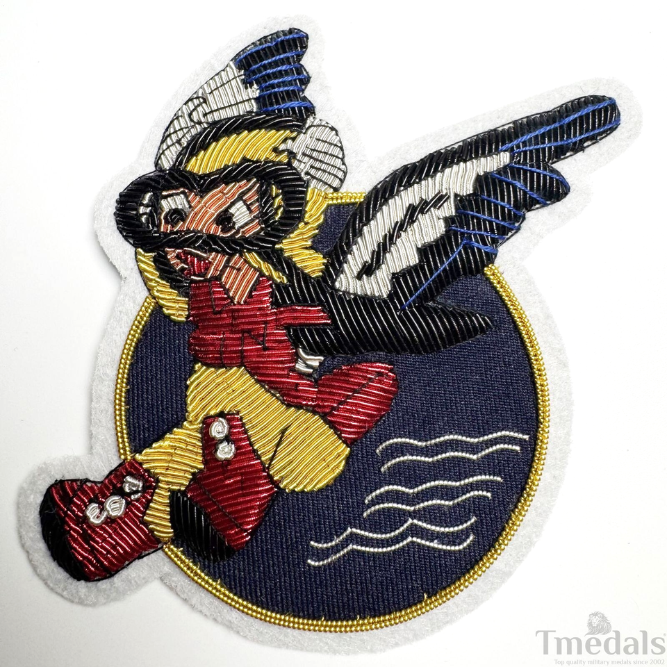 WASP Women's Air Force Service Pilots WW2 Fifinella Patch Woman Brass ...