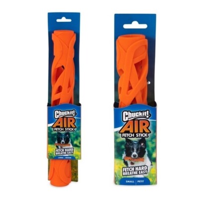 Chuckit! Air Fetch Stick Rubber Dog Fetch Toy High Visibility Floats On ...