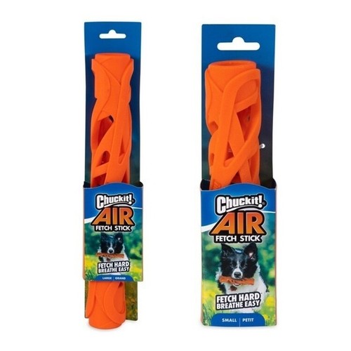 Chuckit! Air Fetch Stick Rubber Dog Fetch Toy High Visibility Floats On ...