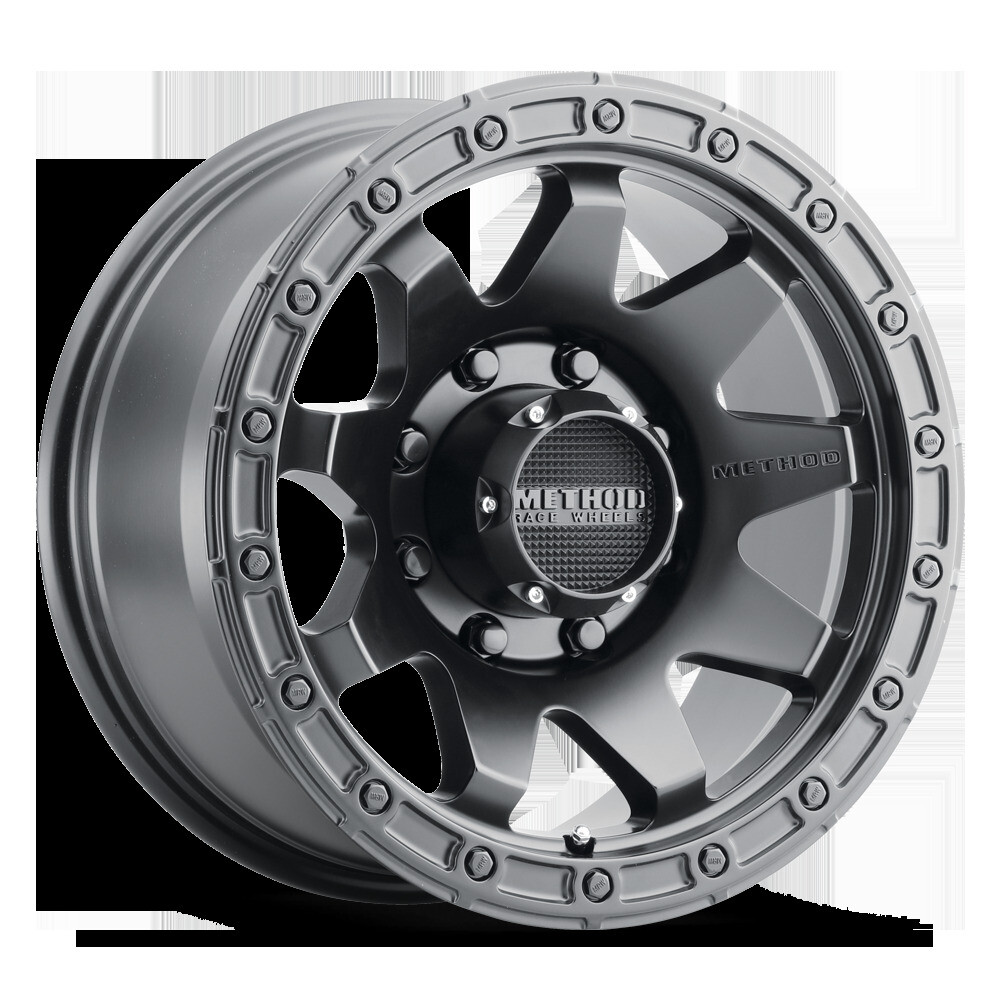 Method MR317 20x9 +18mm Offset 8x6.5 130.81mm CB Matte Black Wheel | eBay