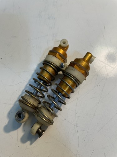 RC10 6010 Gold TEAM ASSOCIATED VINTAGE RC10 BUGGY Shocks Front | eBay