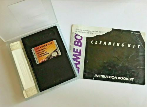 Nintendo Game Boy Cleaning Kit, Protective Case & Instruction Book | eBay