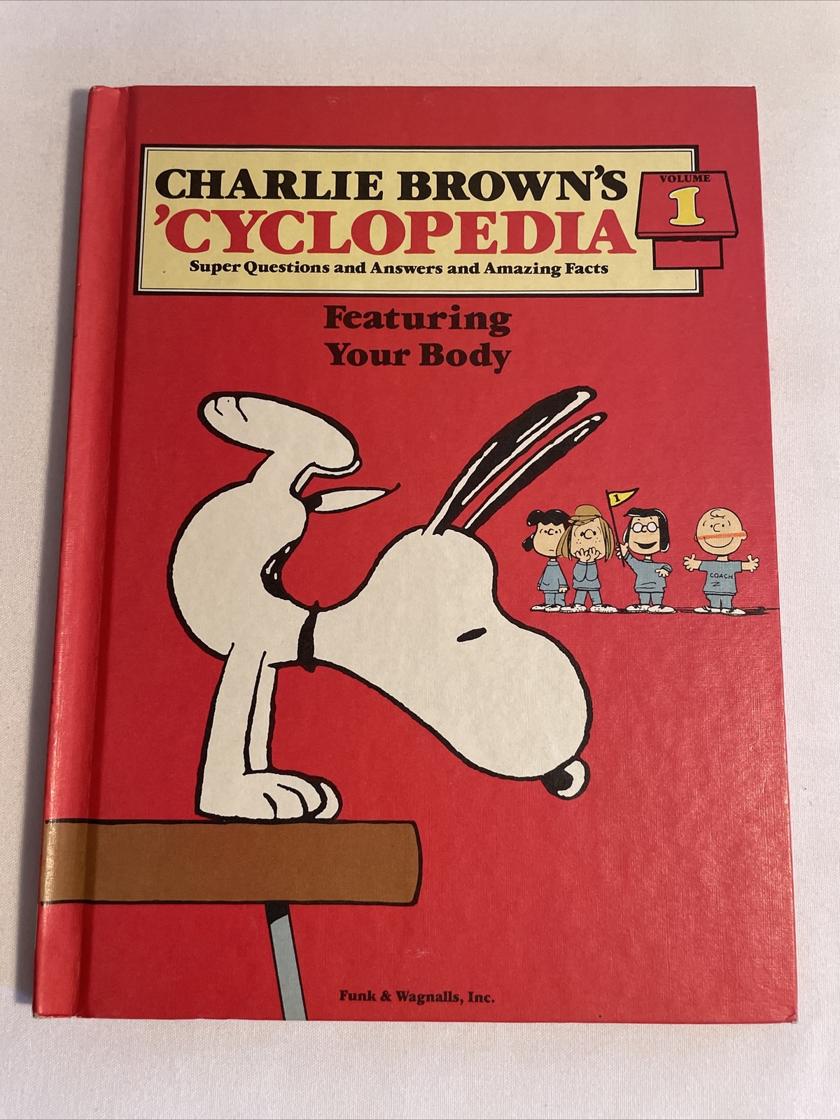 1980 CHARLIE BROWN’S ‘Cyclopedia Book Vol. 1, Featuring Your Body ...