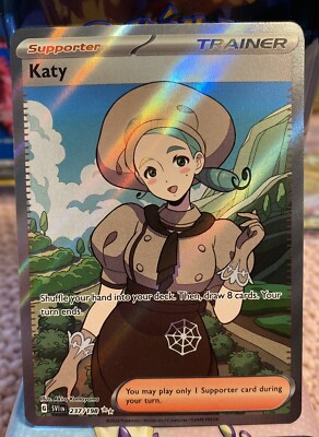 Pokémon TCG Katy Scarlet & Violet Base Set 237/198 Regular Ultra Rare ...
