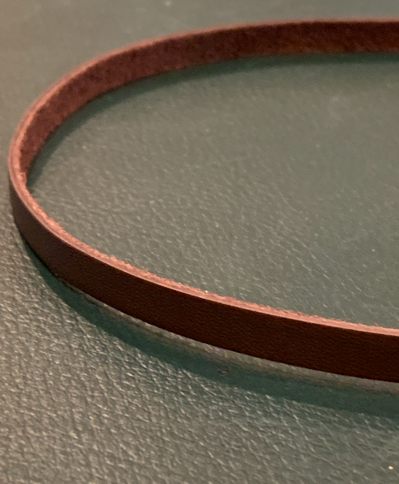 Historically Correct Leather Drive Belt for Edison Standard Phonographs ...