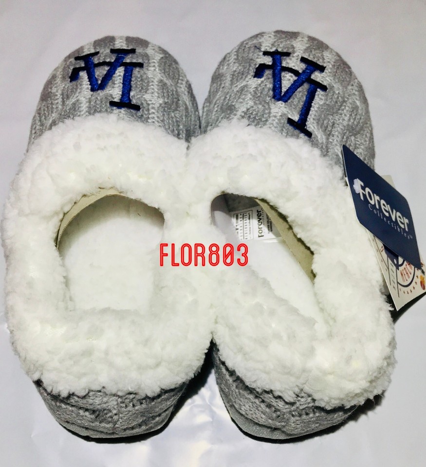Los Angeles Dodgers MLB Team Ladies Moccasin Slippers | eBay