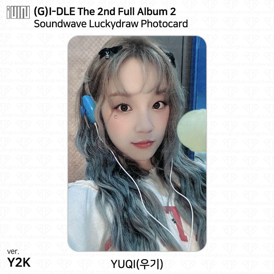 (G)I-DLE G-IDLE 2nd Full Album 2 Two Soundwave Lucky Draw Photocard ...