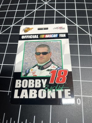 WINNERS CIRCLE BOBBY LABONTE #18 Official Fan Card 1/64 NASCAR 2004 ...