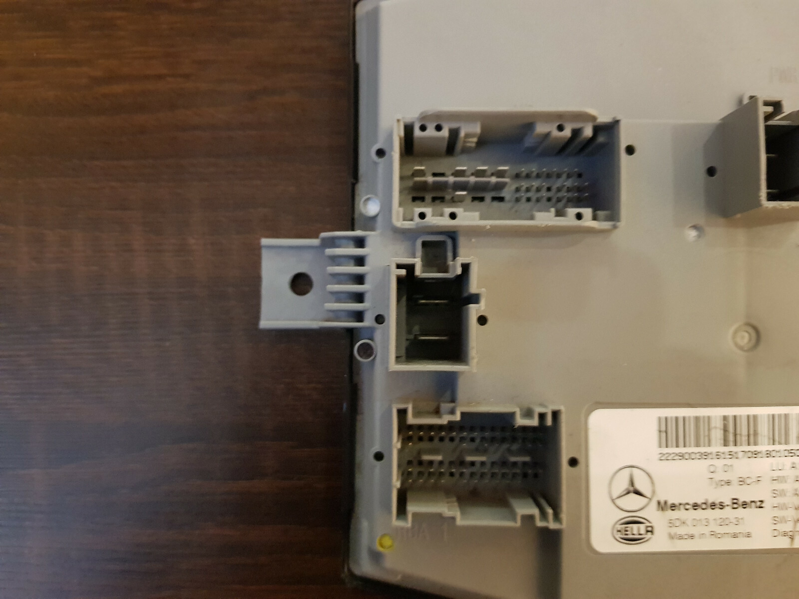 ⭐ORIGINAL Mercedes S W222 FRONT SAM SRB IN FOOTWELL CONTROL UNIT ...