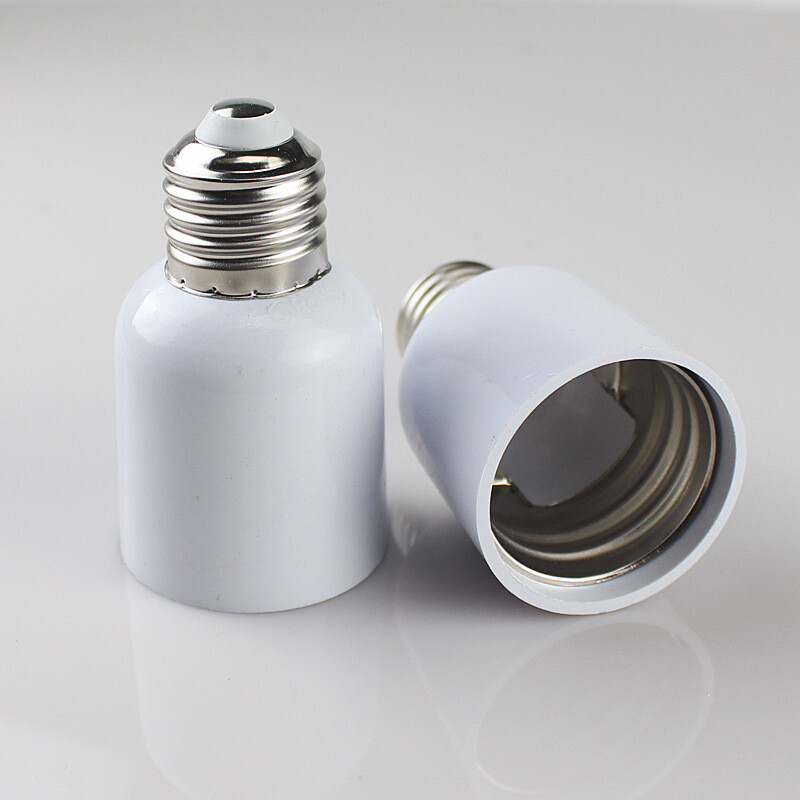 2x E26 to E39 E27 to E40 Light Socket Extender Lamp Bulb Base Converter ...