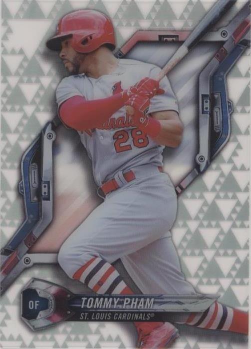 2018 Topps High Tek - Tommy Pham #HT-TP Pattern 3 Rhombuses/Triangles ...