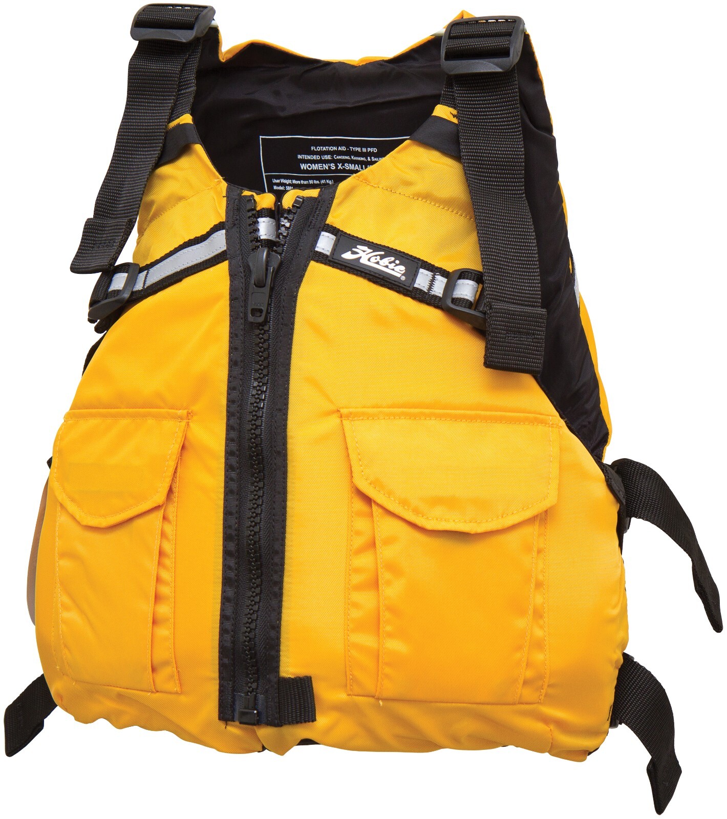 HOBIE Women's Hi-Back PFD Life Jacket - Mango #S6147PS - Plus Size (40 ...