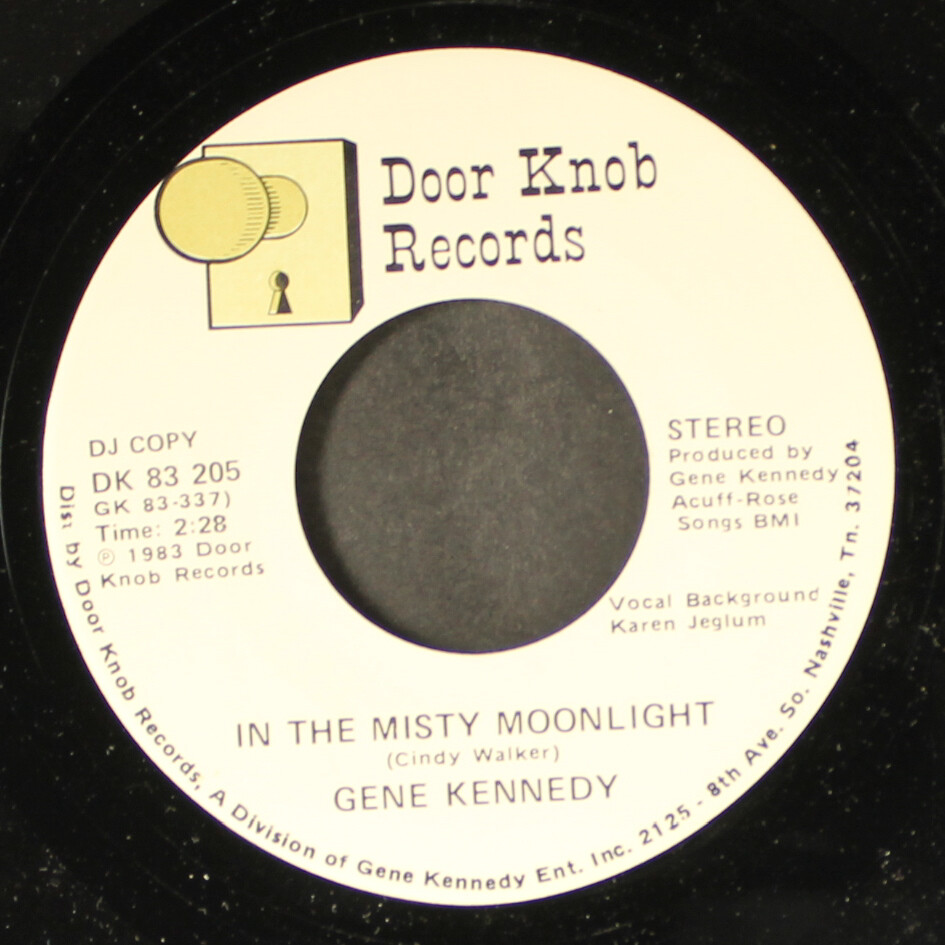 GENE KENNEDY & KAREN JEGLUM: in the misty moonlight / same DOOR KNOB 7 ...