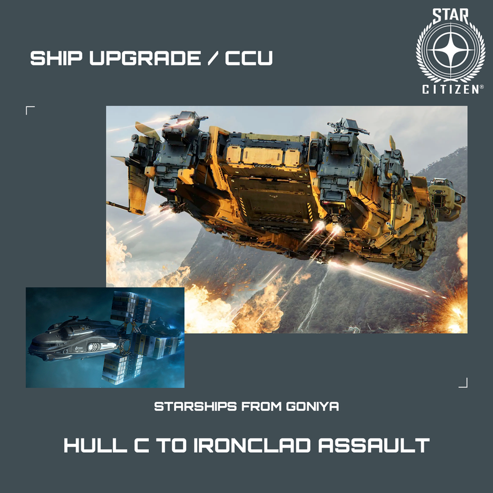 STAR CITIZEN - DRAKE IRONCLAD ASSAULT UPGRADE - (CCU) | eBay