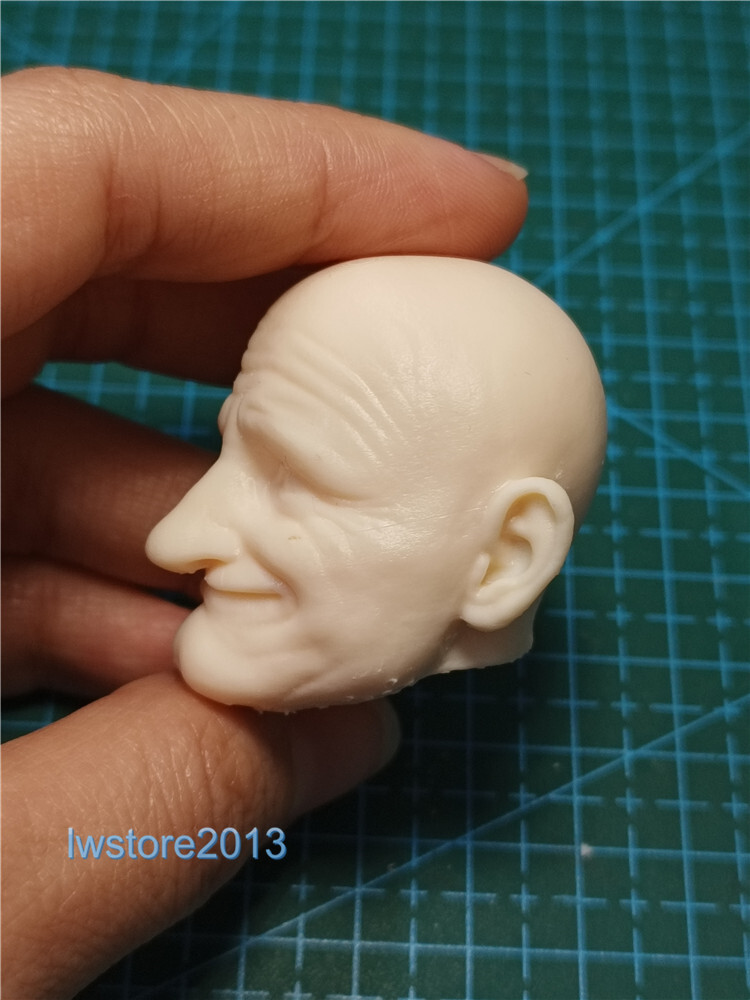 1:18 Sailor Popeye Head Sculpt Carved For 3.75" Male Action Figure Body ...