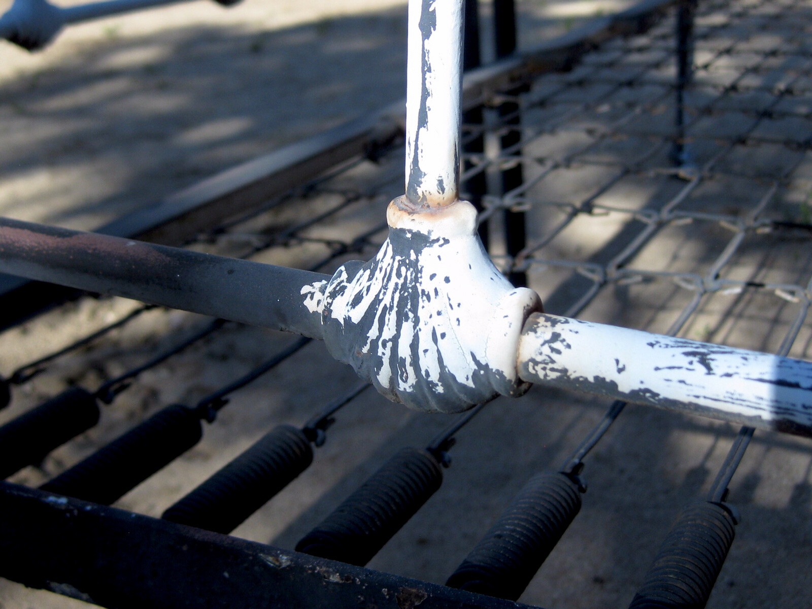 WWI Era Antique Quartermaster’s Bed and Frame with Insignia | eBay