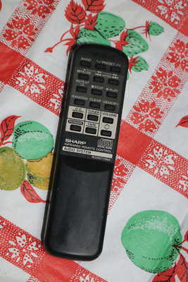 SHARP RCONT1749A Original Infrared Remote Control for Audio System | eBay