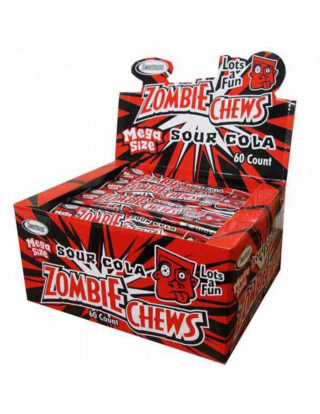 Zombie Chews Sour Cola x 60 | eBay