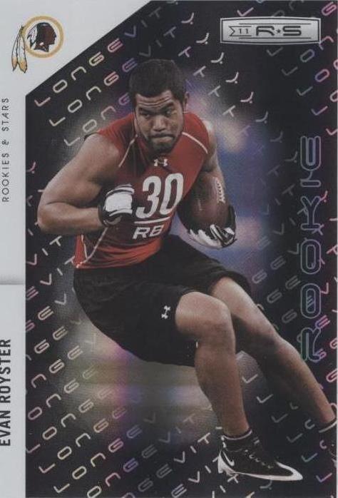 2011 Panini Rookies & Stars - Rookie Evan Royster #189 Longevity ...