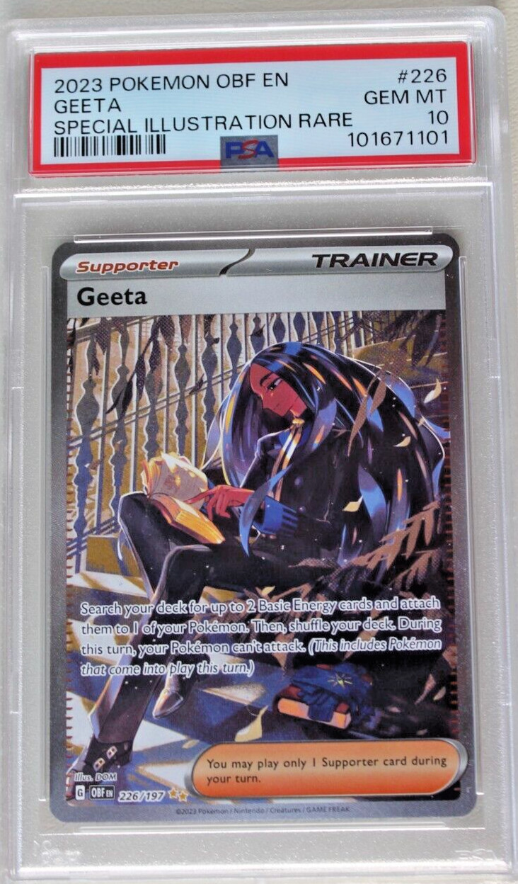 Geeta 2023 Scarlet & Violet: Obsidian Flames #226/197 Special ...